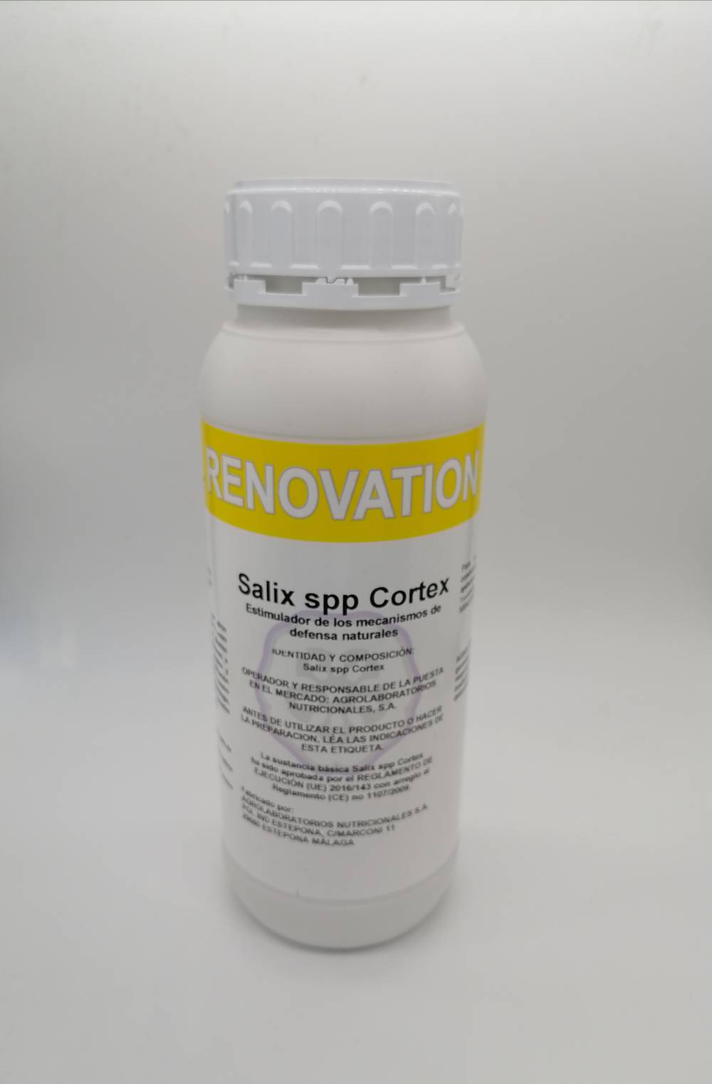 Renovation Salix spp cortex - Agrolaboratorios Nutricionales